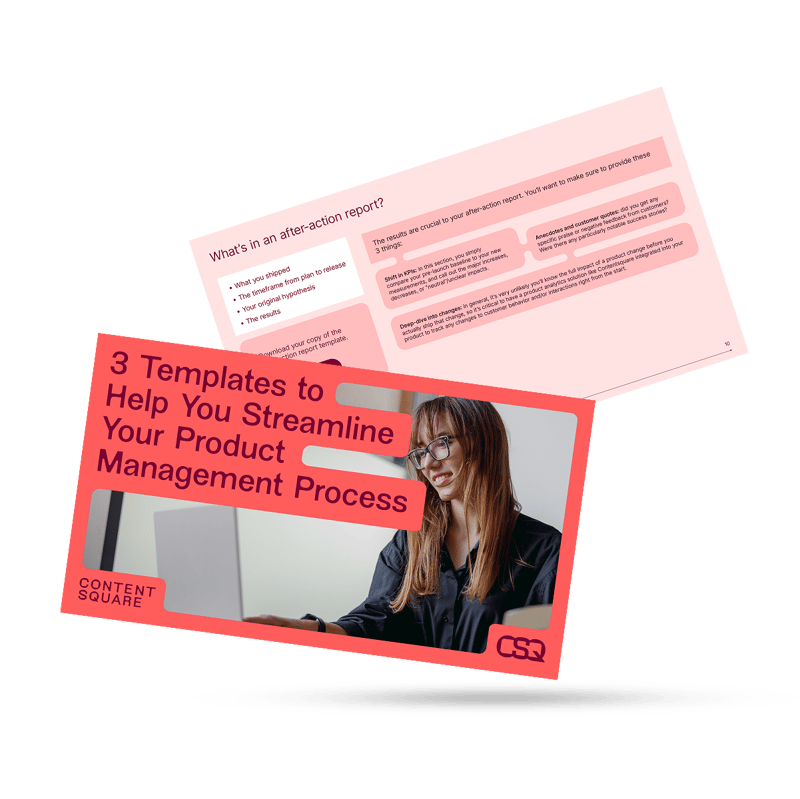 3 Templates to Help You Streamline Your Product Management Process
